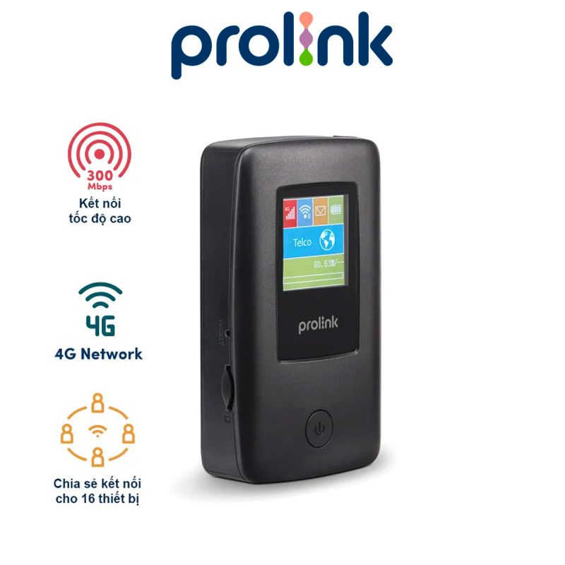 BỘ PHÁT WIFI DI ĐỘNG PROLINK DL-7203E - Công ty Cổ phần Phân phối XTREND